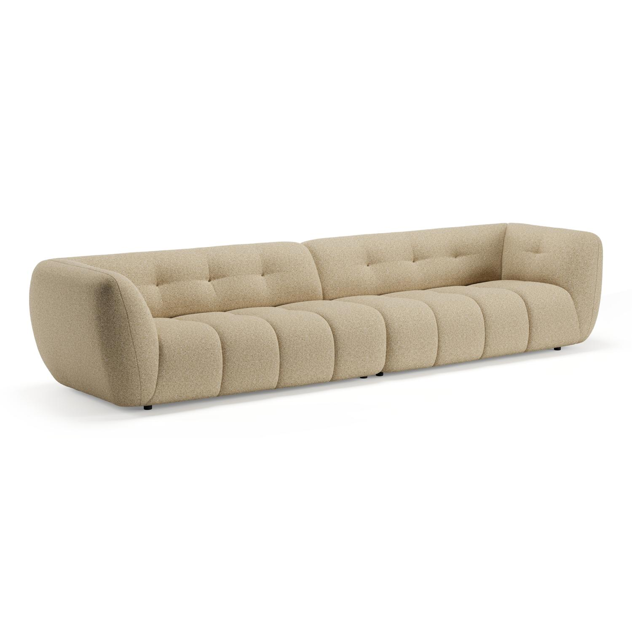 Chubbi canapé 4 places en Sono tissu Sand