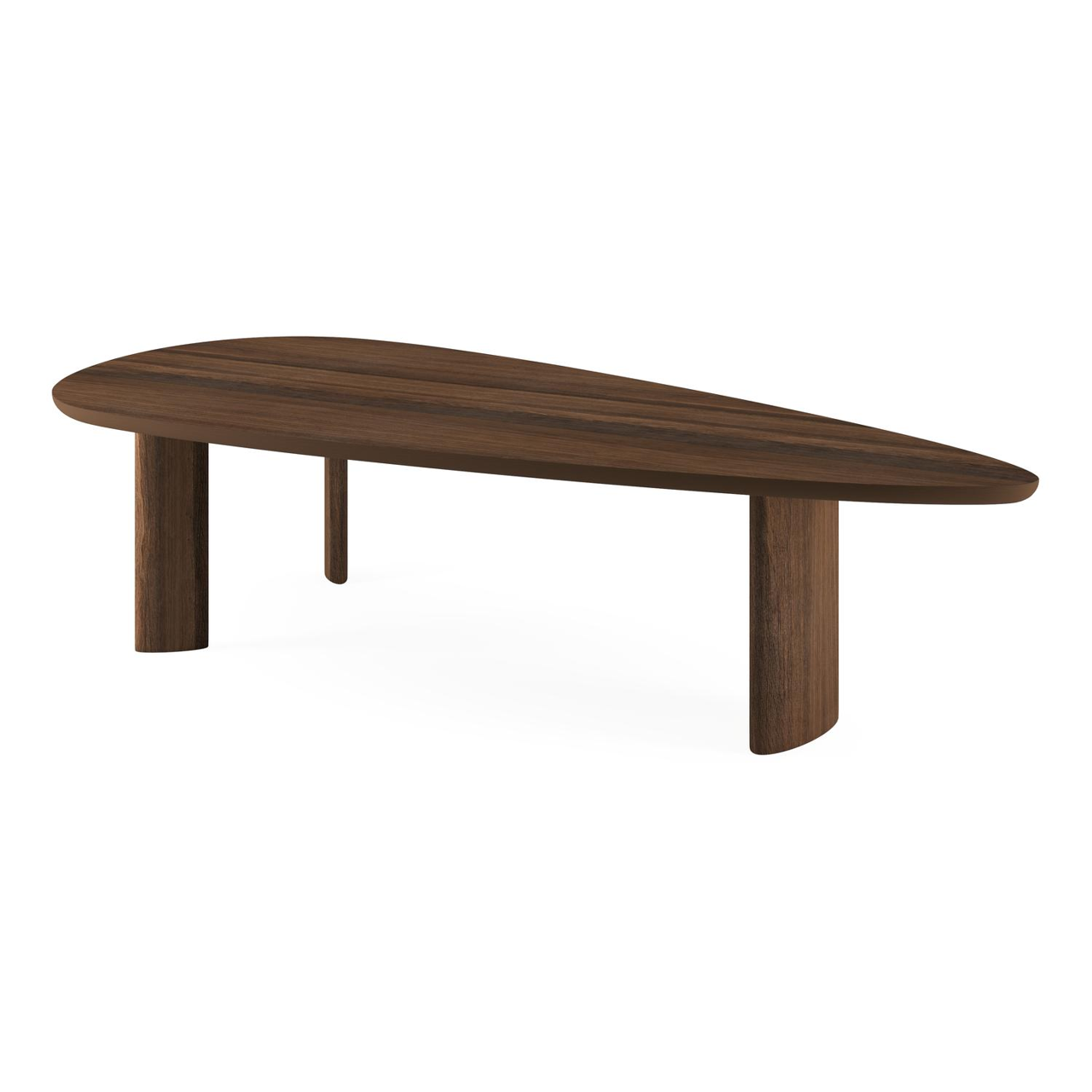 Table de salle à manger Amato Ellipso armature avec plateau Amato en ...