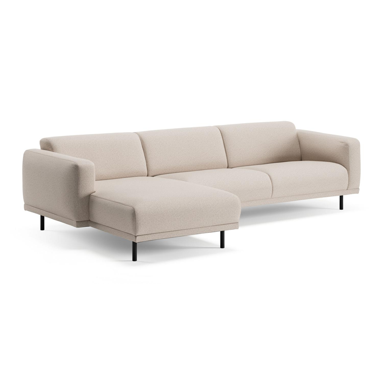 Evora hoekzetel 3,5-zit in Brio stof Beige