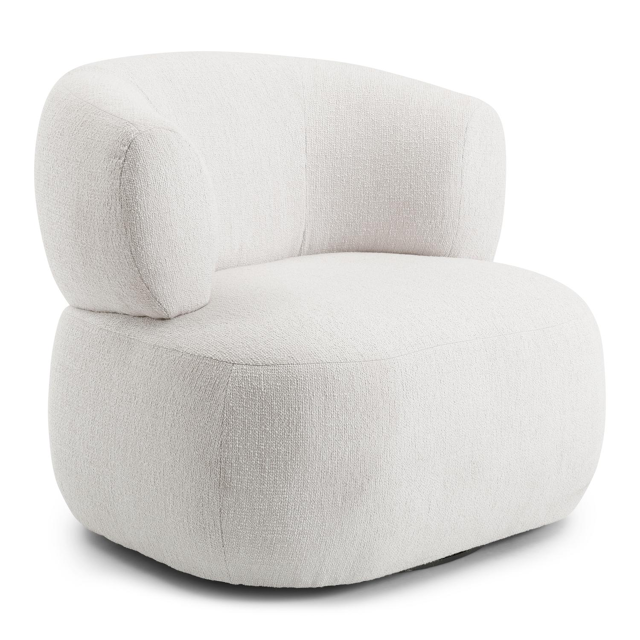 Fauteuil Bomba en Dolce tissu Feather