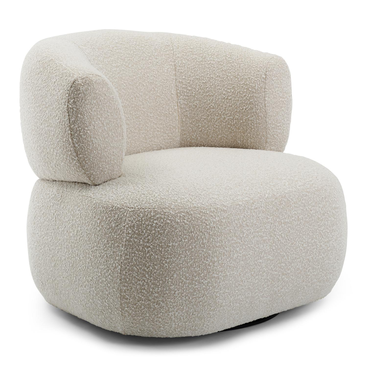 Bomba fauteuil in Ritmo stof Pearl